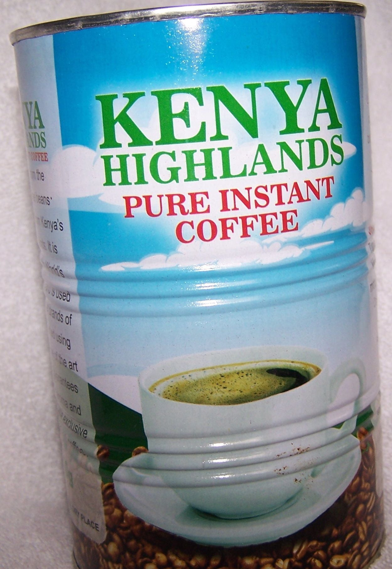 KENYA HIGHLANDS PURE INSTANT COFFEE 100G - Walmart.com