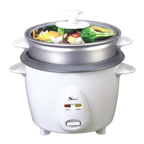 KENZO KEN-400 6-Cup Stainless Steel Multi-Cooker with Steamer - Walmart.com