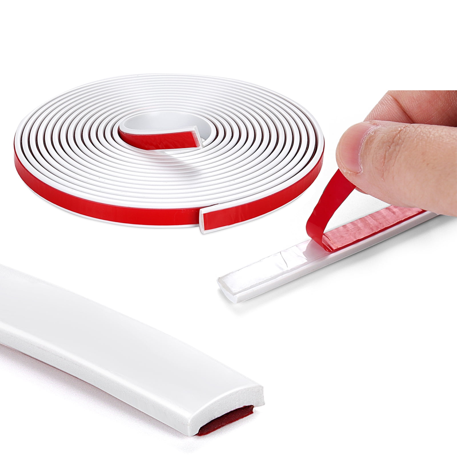 13ft Waterproof Peel & Stick Molding Trim, Self-Adhesive Caulk for Tile ...