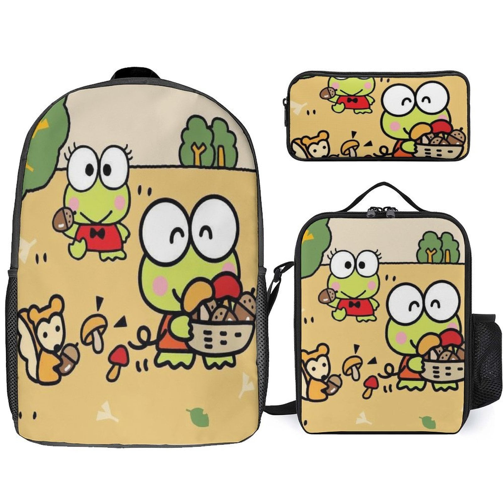 KER-OPPI Backpack Three Piece Set Combination Anime Gift KER-OPPI Merch ...