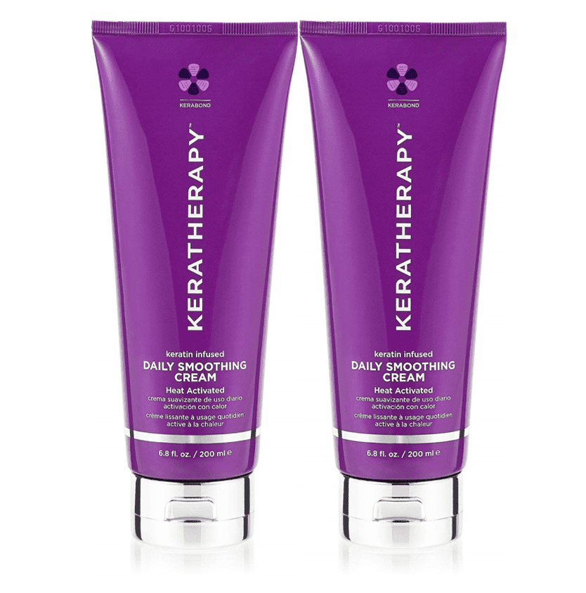 KERATHERAPY Keratin Infused Daily Smoothing Cream 6.8 Oz (Pack Of 2 ...