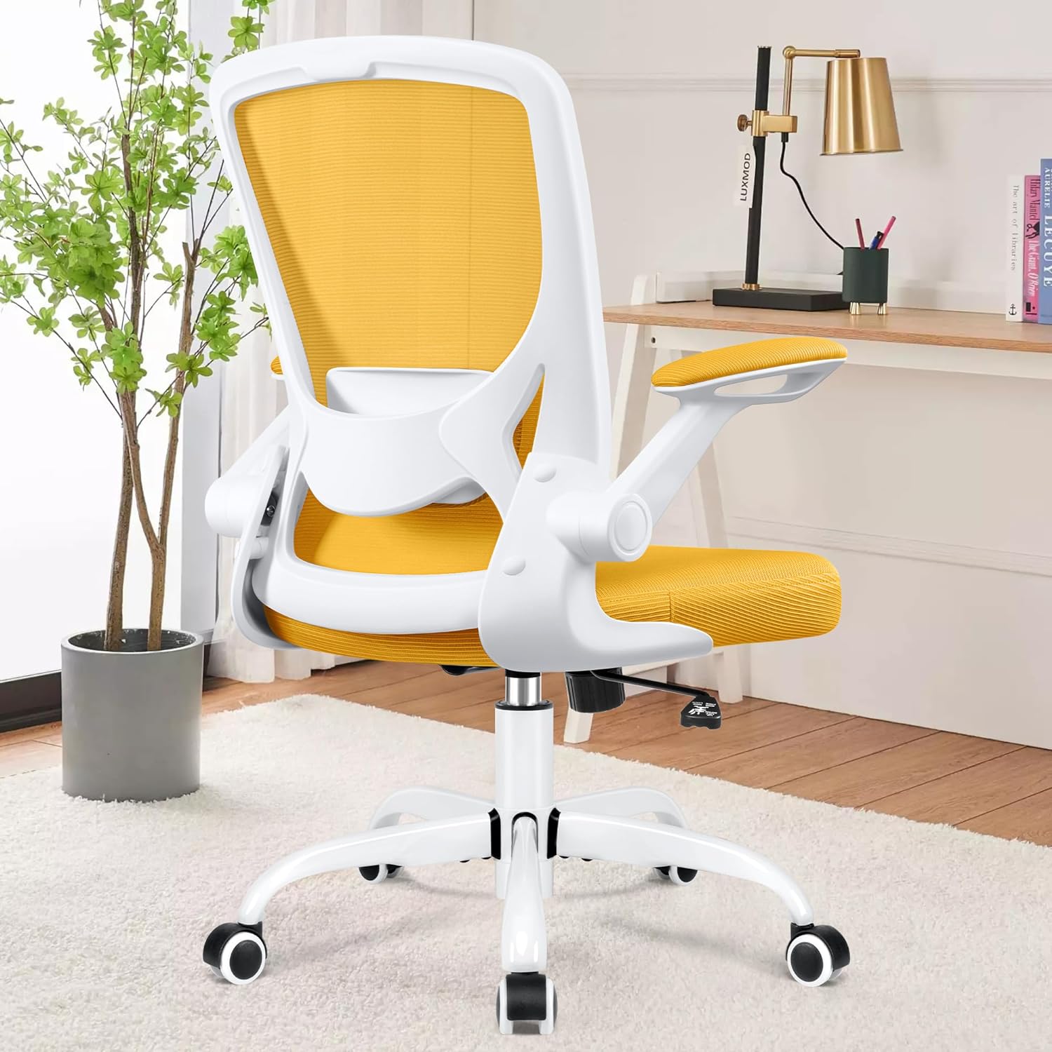 KERDOM Ergonomic Office Chair, Breathable Mesh Desk Chair, Lumbar ...
