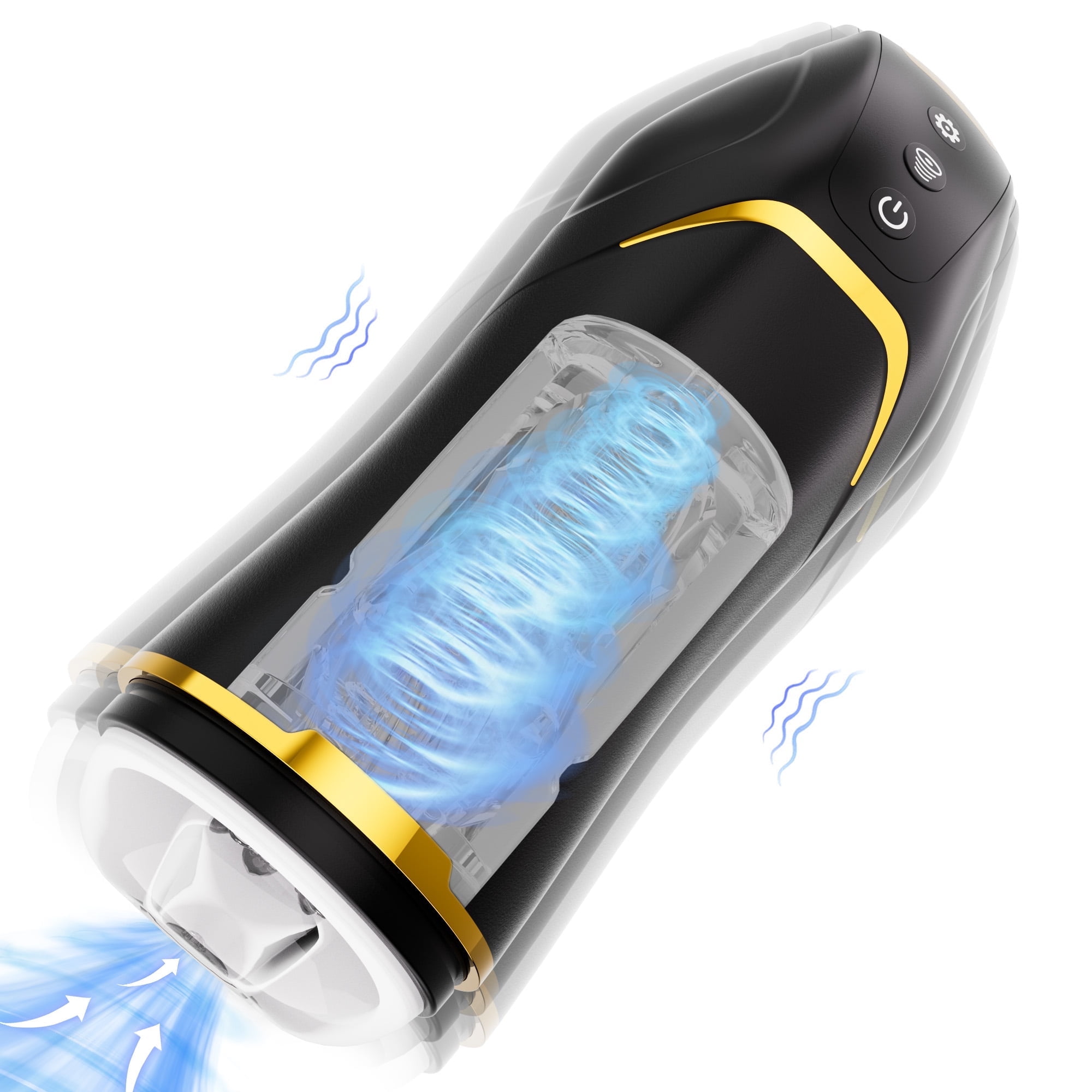 KERERO Automatic Male Masturbator Adult Toy with 10 Vibrating Patterns ...