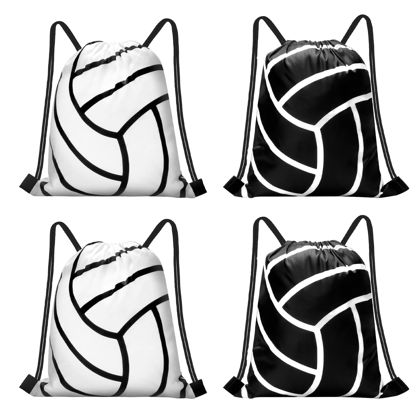 KERINGO 16 Pack Volleyball Drawstring Party Favors for Kid Volleyball ...