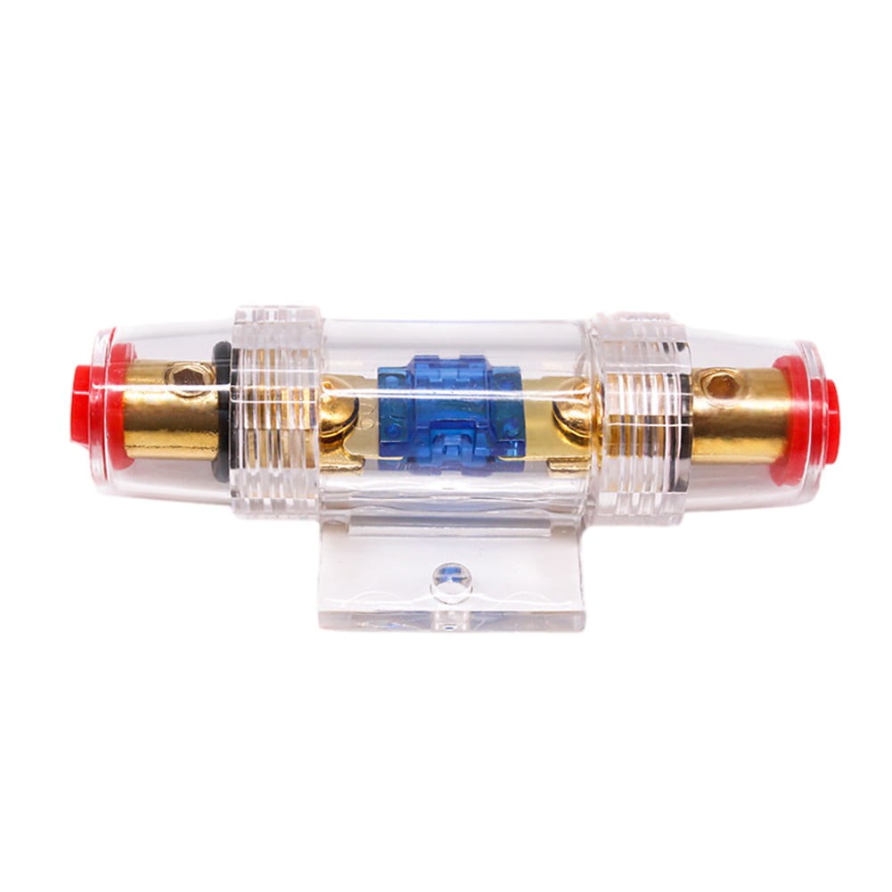 KERISTE 1Pcs 60A Fuse-Holder Block for Car Speaker Subwoofer 12V Fuse ...