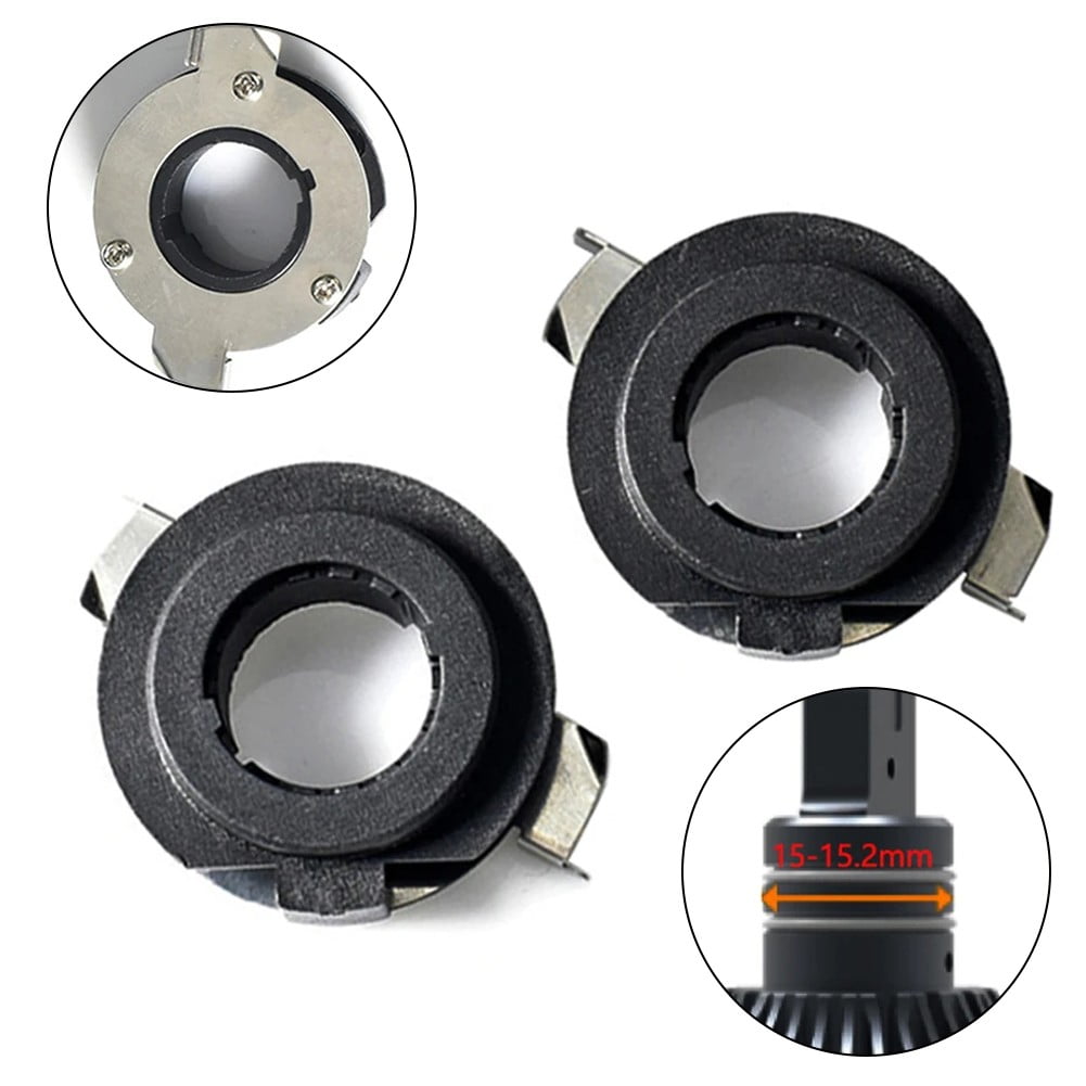 KERISTE 2Pcs H7 Led Adapter Base Headlight Socket Retainer for Bmw for ...