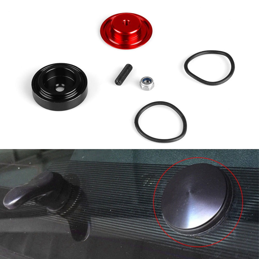 KERISTE Aluminum Car Rear Wiper Delete Kit Block Off Plug Cap for Honda ...