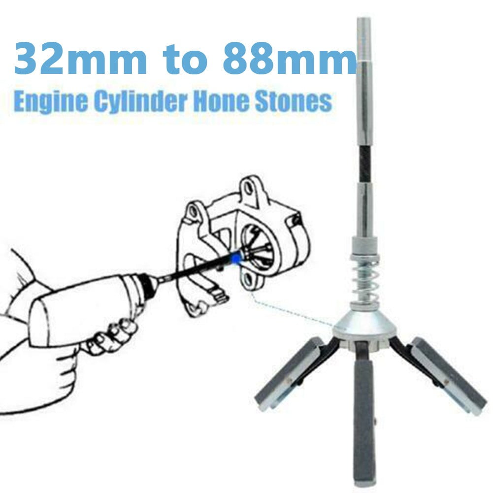 KERISTE Car Engine Brake Cylinder Hone Flex Shaft Bore Honing Tool 32 ...