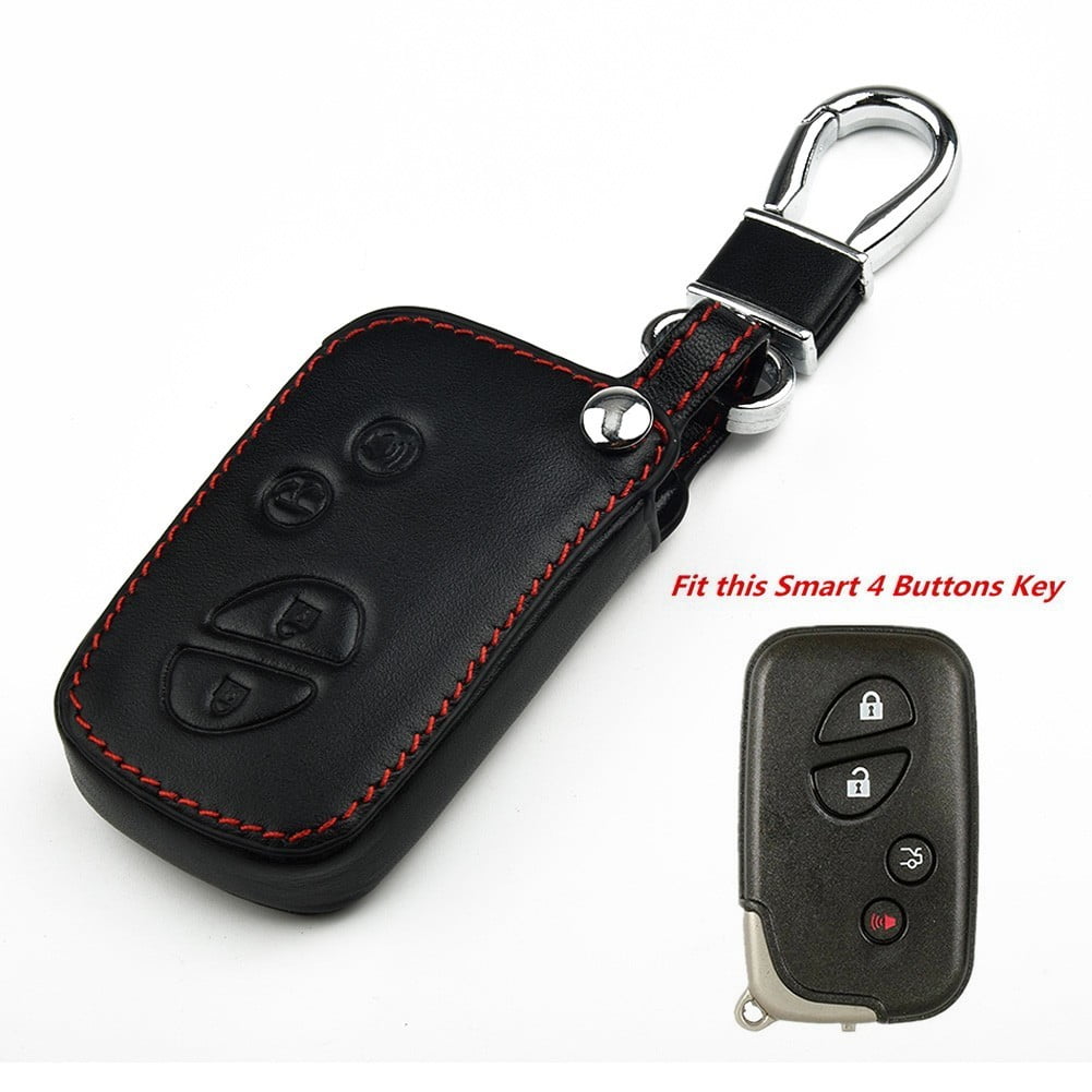 KERISTE Leather Car Key Fob Case Cover for Lexus Es Gs Is Ls Lx Rx Ct ...