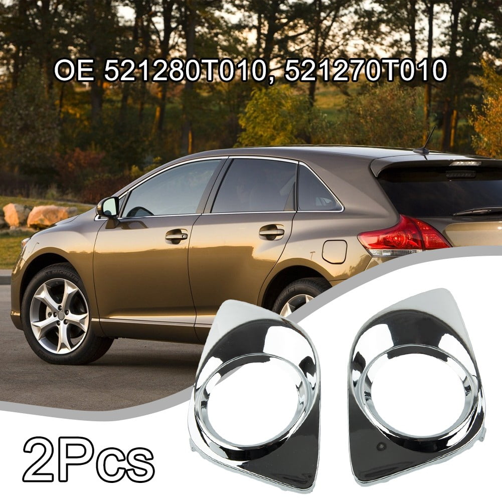KERISTE Pair Fog Light Trim Cover Left&Right for Toyota for Venza ...