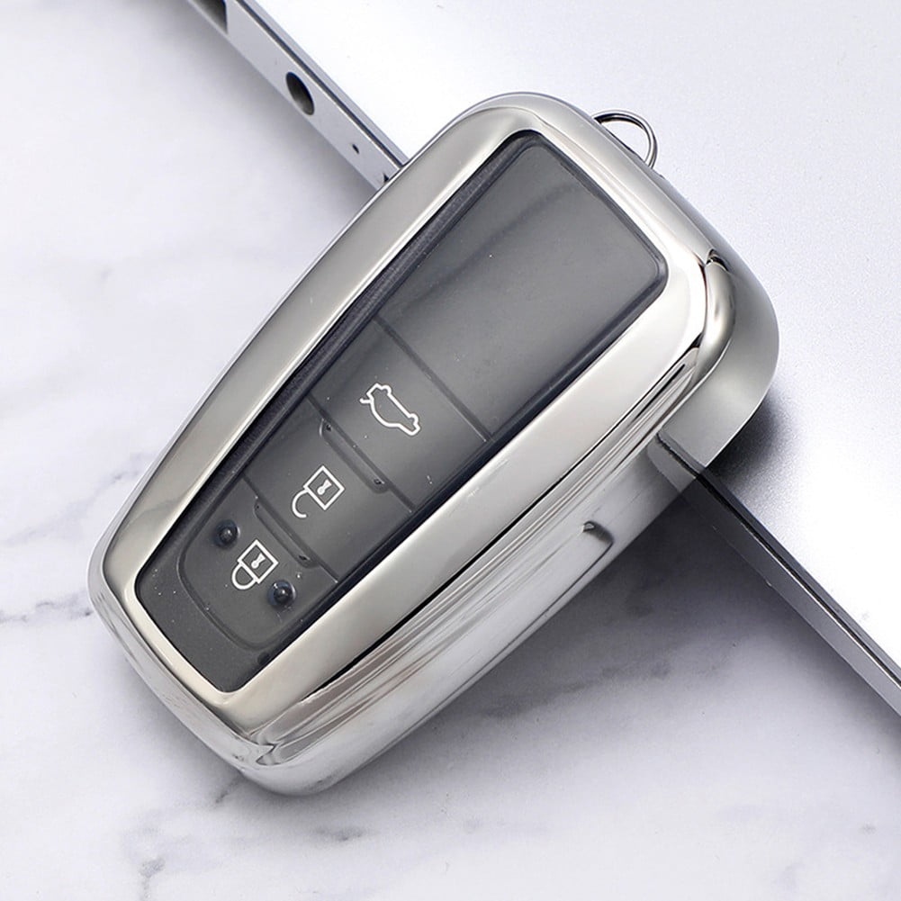 KERISTE TPU ABS Car Smart Key Fob Case Cover for Toyota for Camry for ...