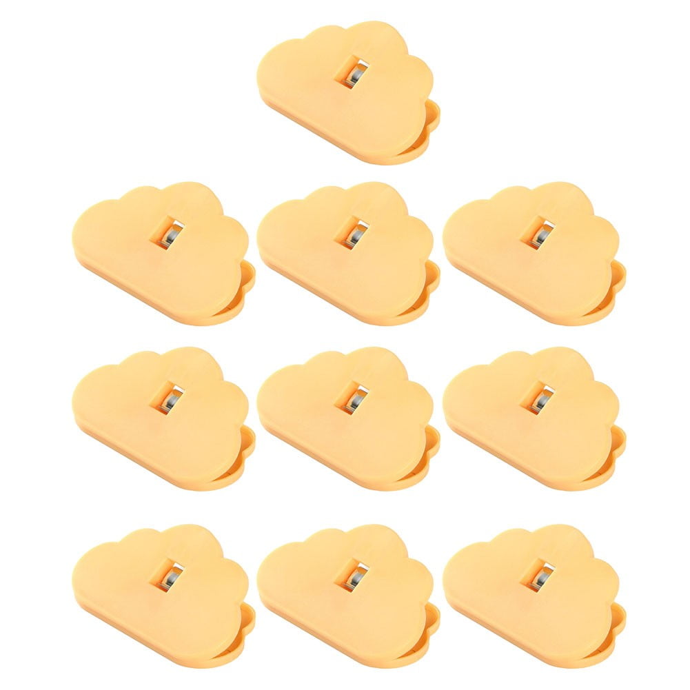 KERISTY 10 Chip Clips Plastic Bag Clips Kitchen Bag Sealing Snack Food ...