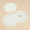White Lace Paper Doilies - 10 inch Round Paper Doilies - Disposable ...