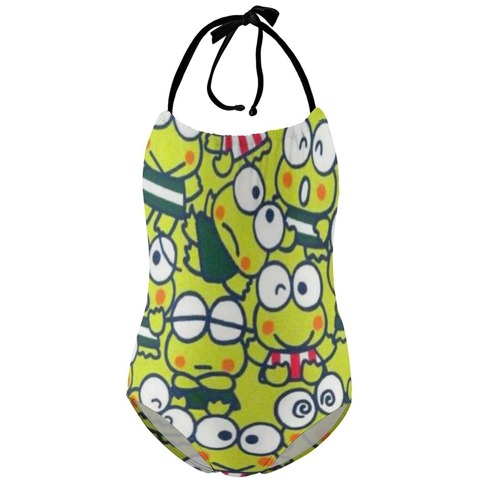 KEROPPI Swimsuit Anime Cute for Girls Gift 11-13Y（160cm） KEROPPI Merch ...