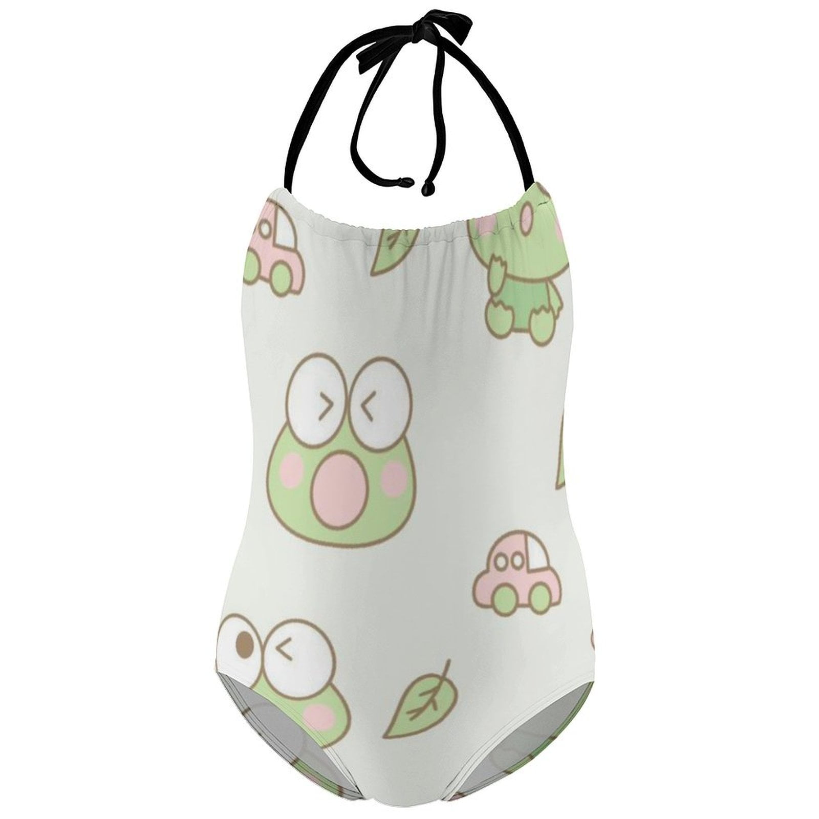 KEROPPI Swimsuit Anime Cute for Girls Gift 12-14Y（170cm） KEROPPI Merch ...