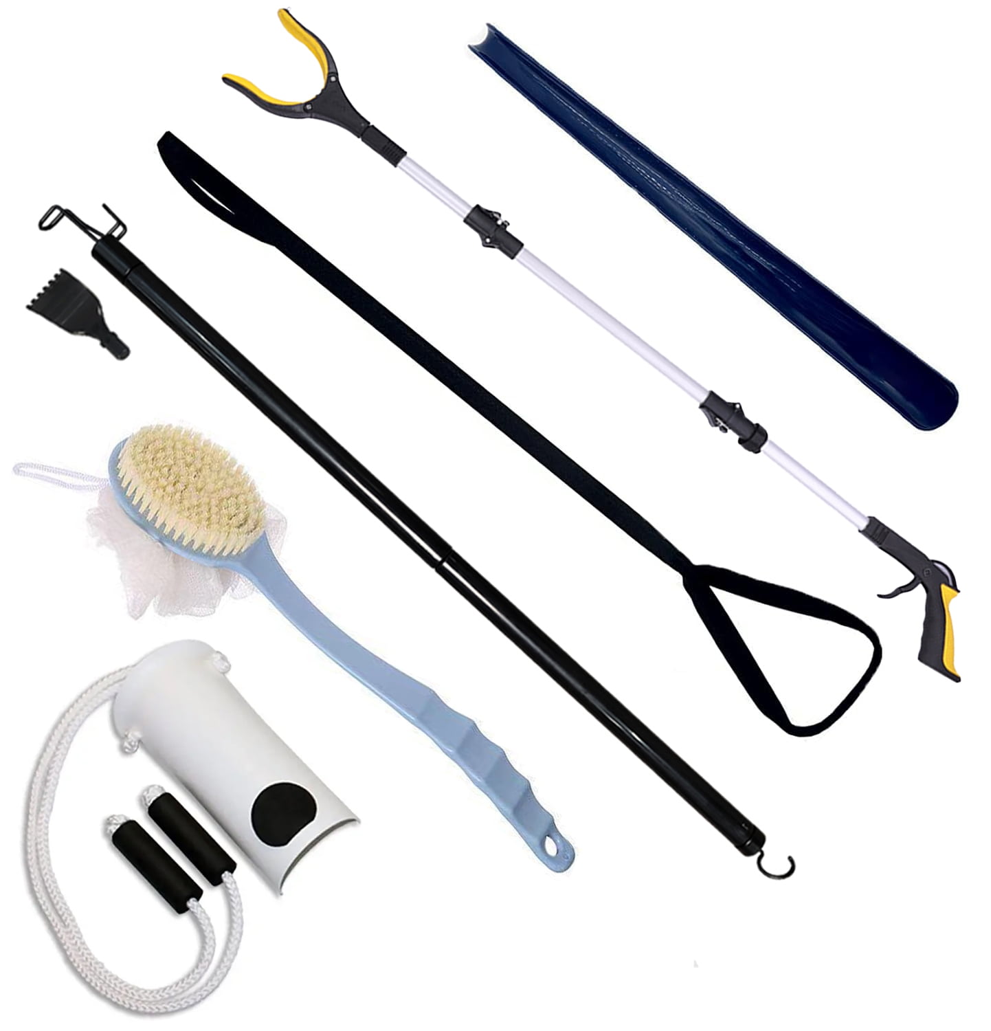 KERPOS 7PC Hip Kit for Hip Replacement Recovery - 2025 Upgrade, Ideal ...