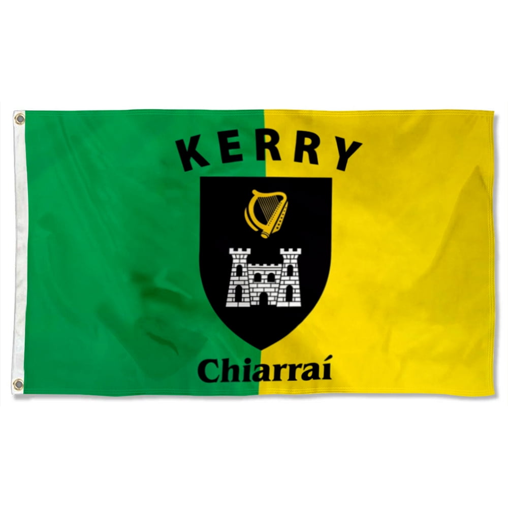 KERRY IRELAND COUNTY Flags Polyester 3x5 FT banner - Walmart.com