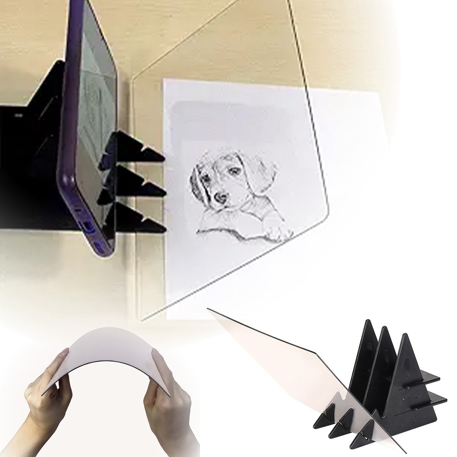 KERUILA Ezee Sketch Projection Copy Drawing Board Art Projector For ...