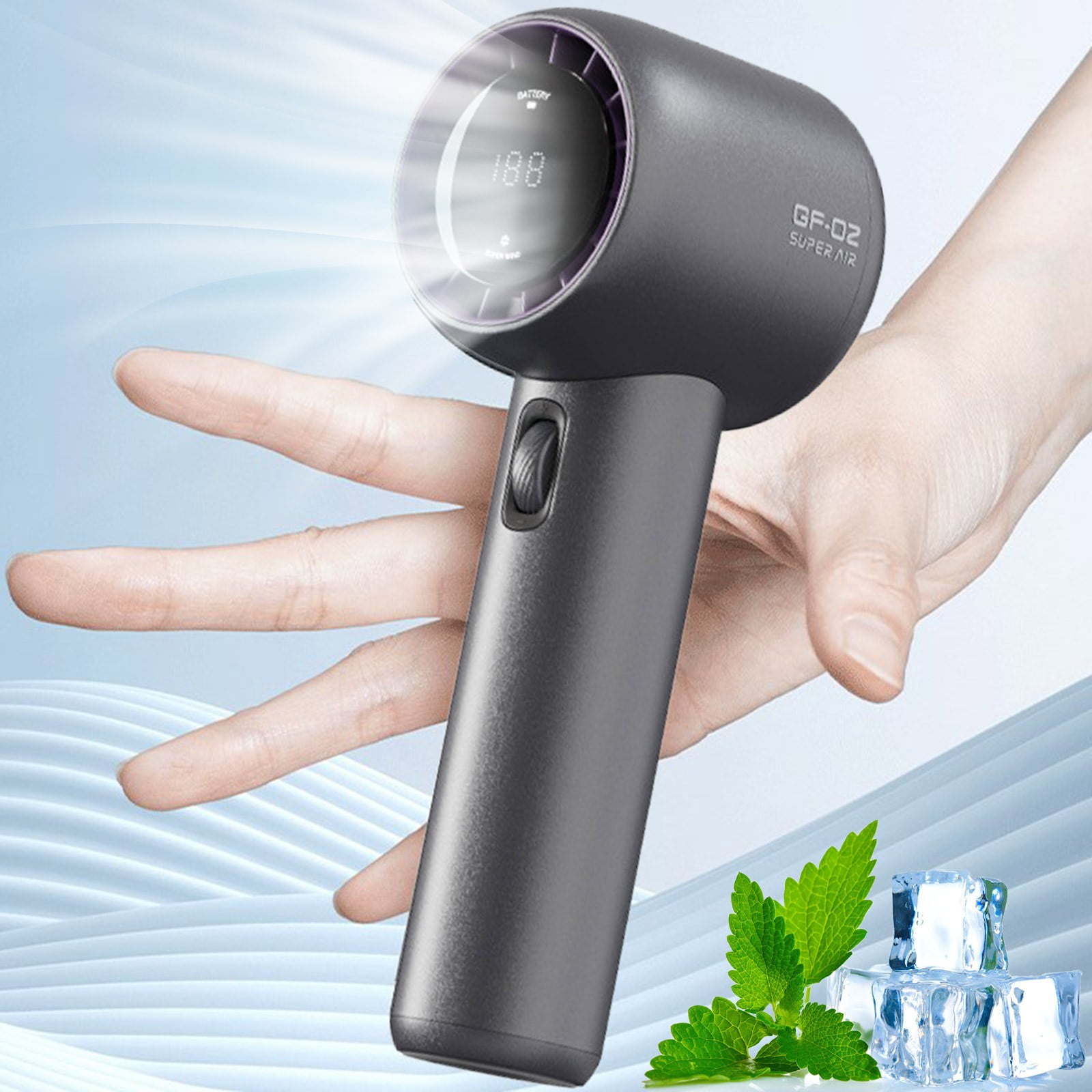 KERUILA Mini High Speed Handheld Fan Violent 100 Speed High Speed ...