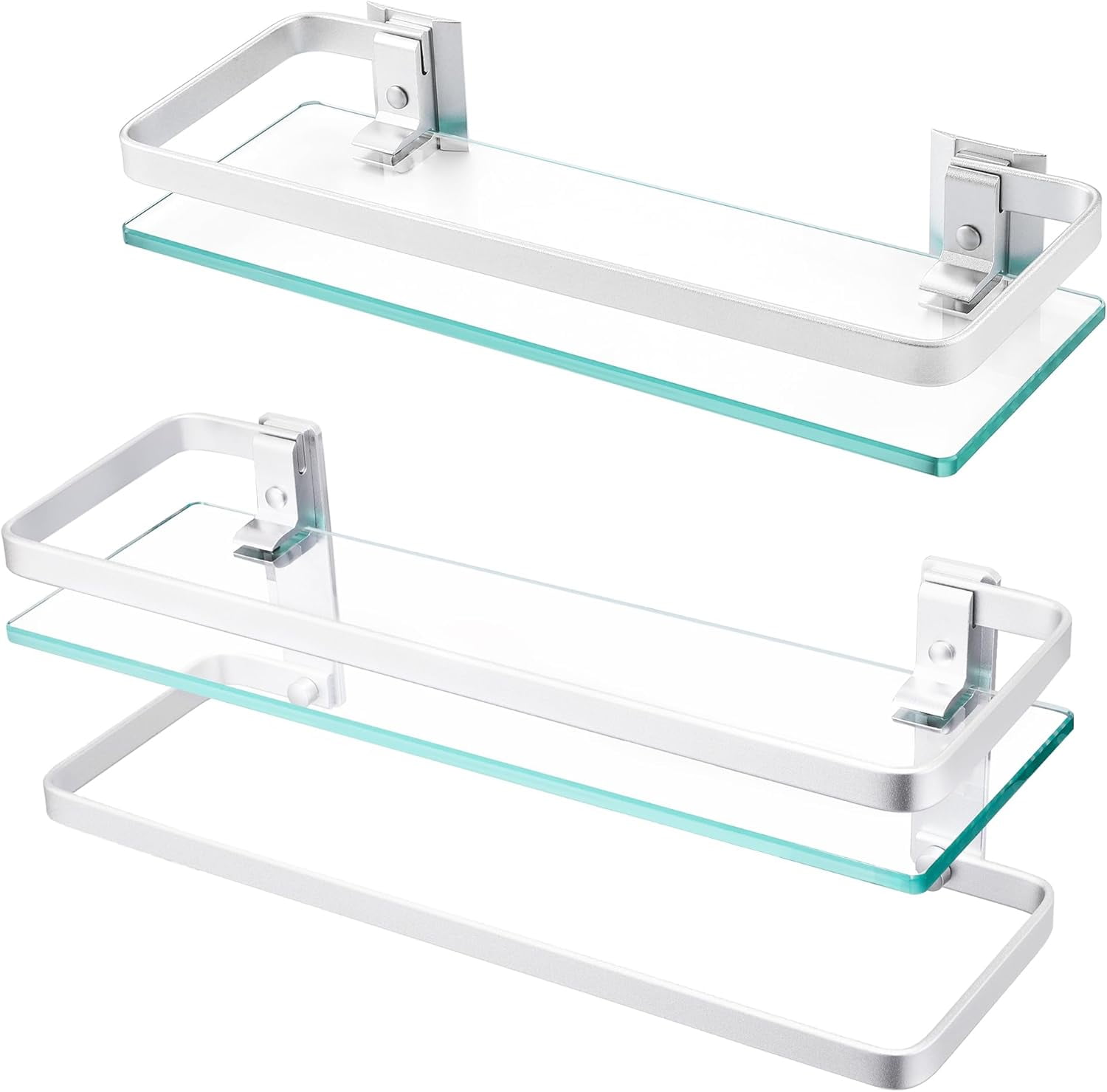 KES Glass Bathroom Shelf Glass Shelving for Wall Bathroom Shelf with ...