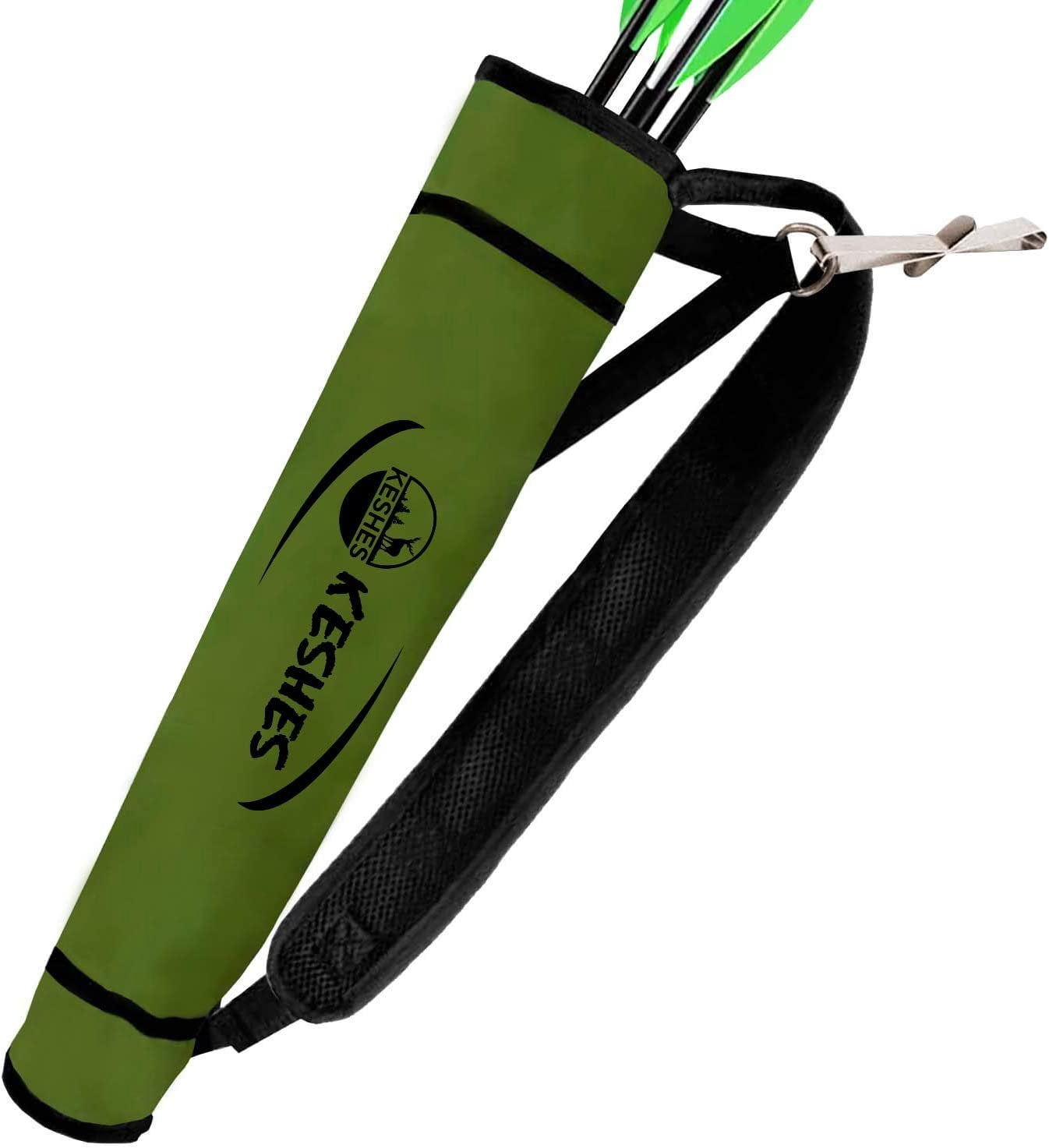KESHES Archery Back Arrow Quiver Holder - Adjustable Quivers for Arrows ...