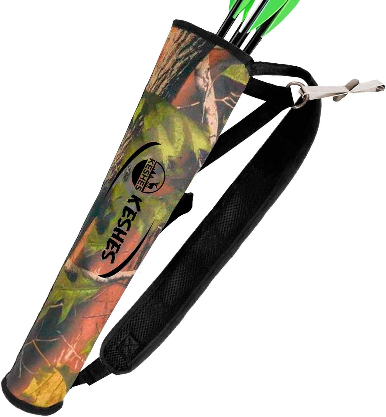 KESHES Archery Back Arrow Quiver Holder - Adjustable Quivers for Arrows ...