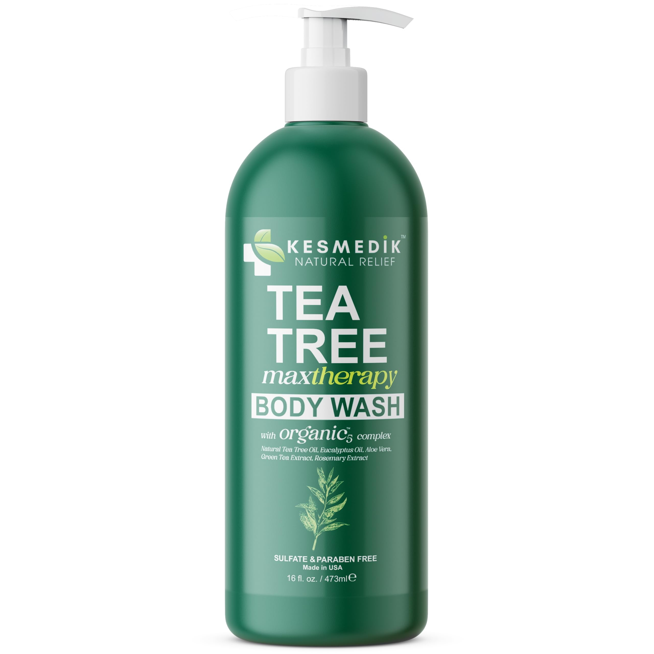KESMEDIK Tea Tree Oil TGF4 Body Wash MaxTherapy | Deep Cleansing ...