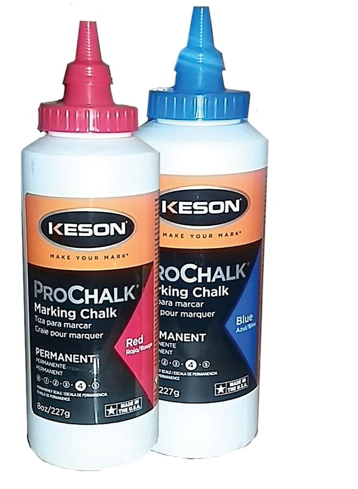 KESON INDUSTRIES PM8BLUE CHALK 8 OZ. BLUE - Walmart.com