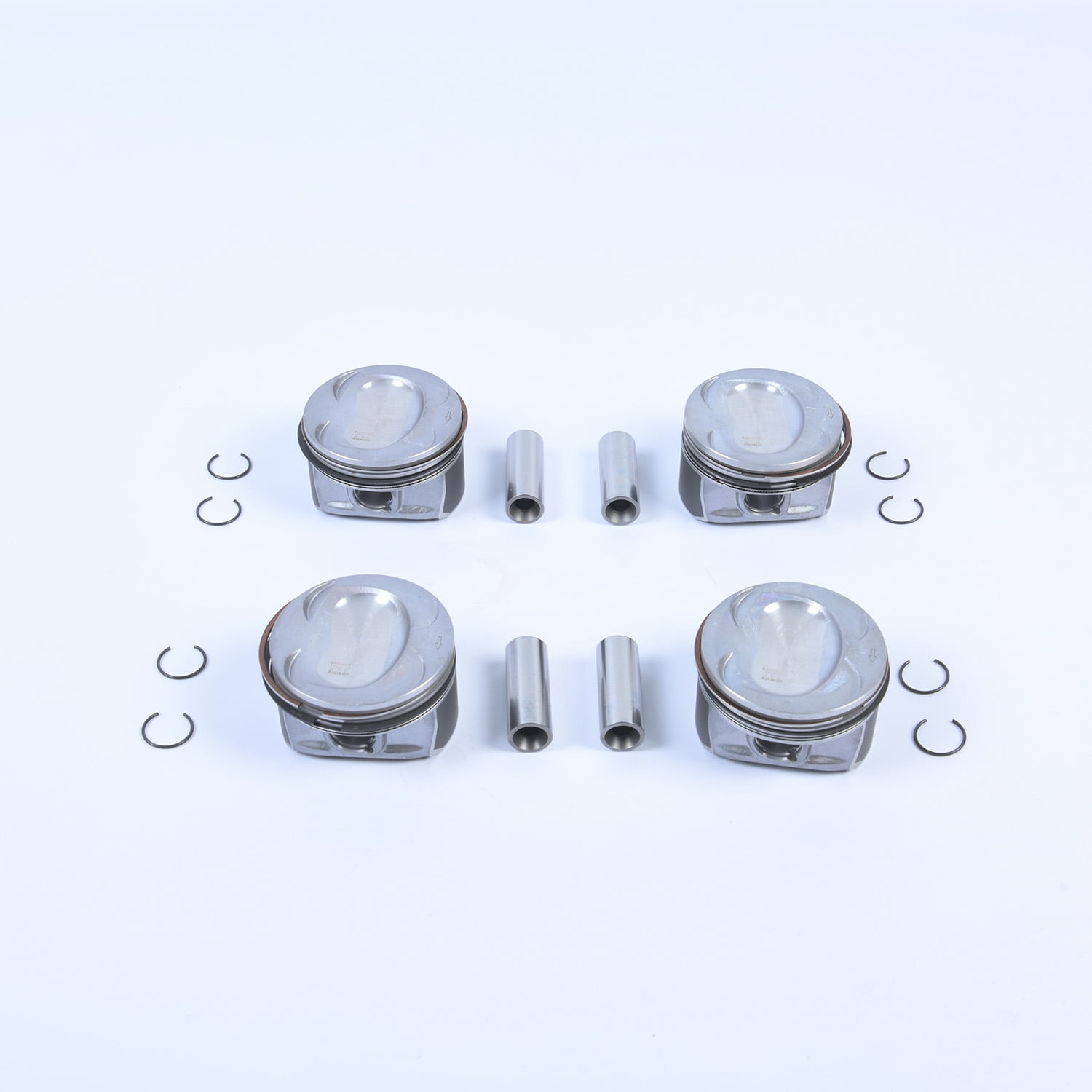 KESSOCCO 1 Set EA111 Piston Kit 4 Pistons With Pin Retaining Rings & 1 ...