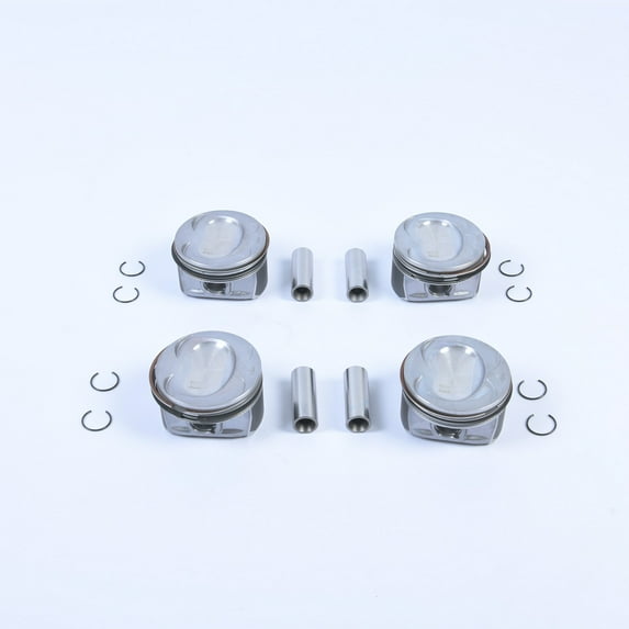 KESSOCCO 1 Set EA111 Piston Kit 4 Pistons With Pin Retaining Rings & 1 ...