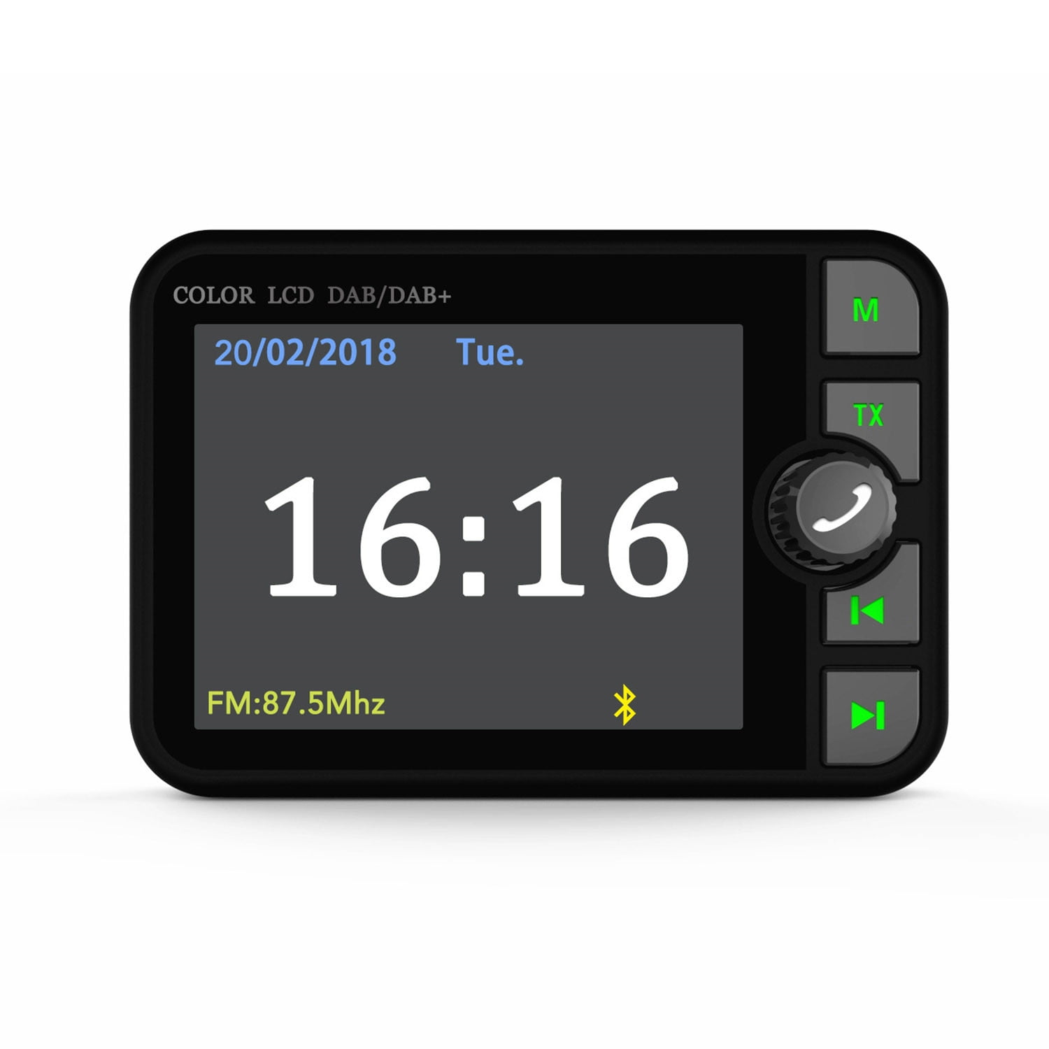 KESSOCCO 1 Set Vehicle DAB receiver supports slide display function ...
