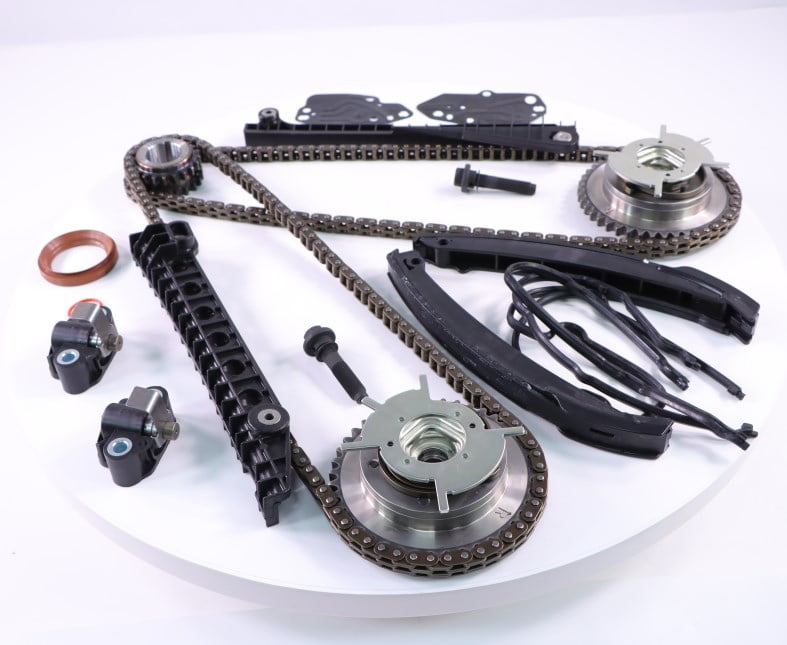 KESSOCCO 1pcs Engine Timing Chain Kit Cam Phaser Camshaft Drive Phaser Repair Kit 3R2Z-6A257-DA ...