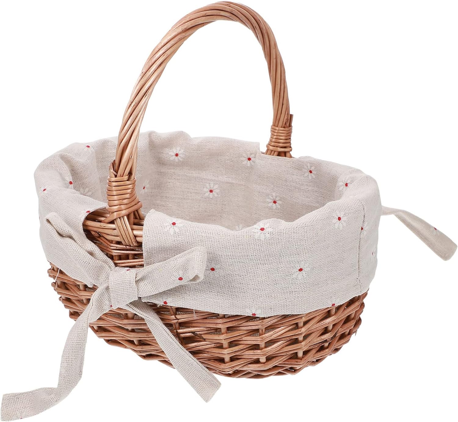 KESYOO Flower Girl Basket Toss Petal Basket Candy Storage Basket Empty ...