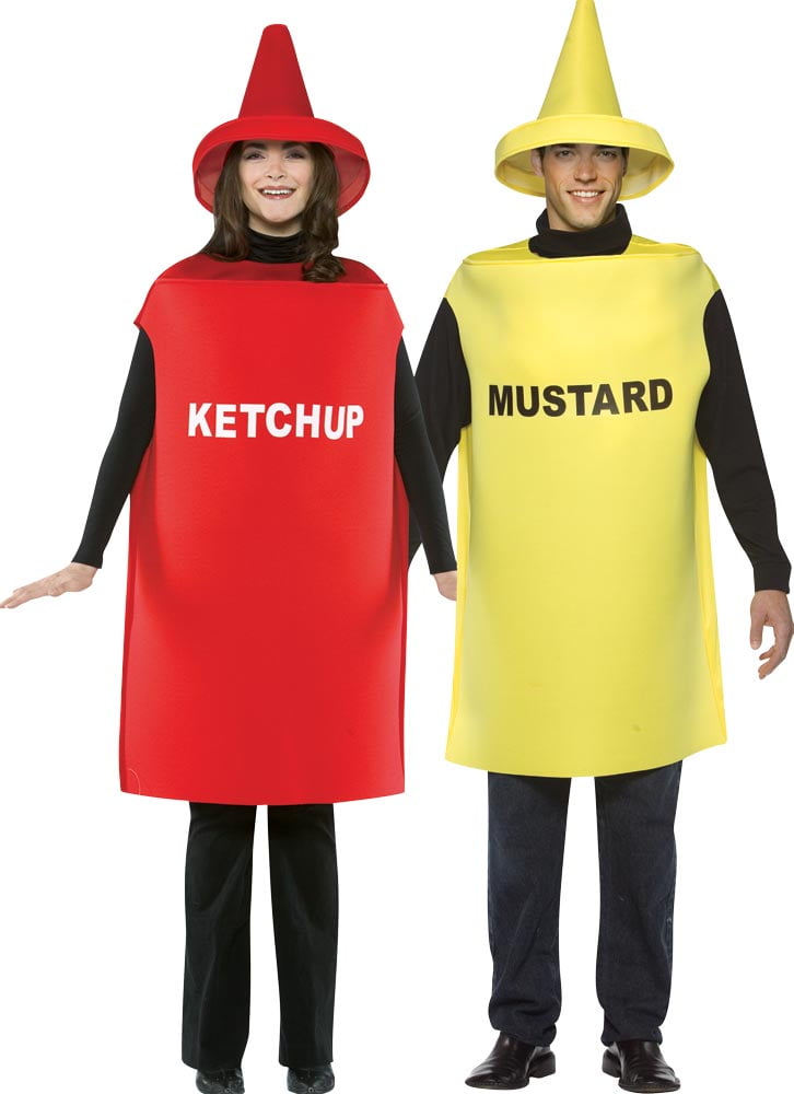 Funny Ketchup and Mustard Couple Costume Ideas for Halloween Outfit ...