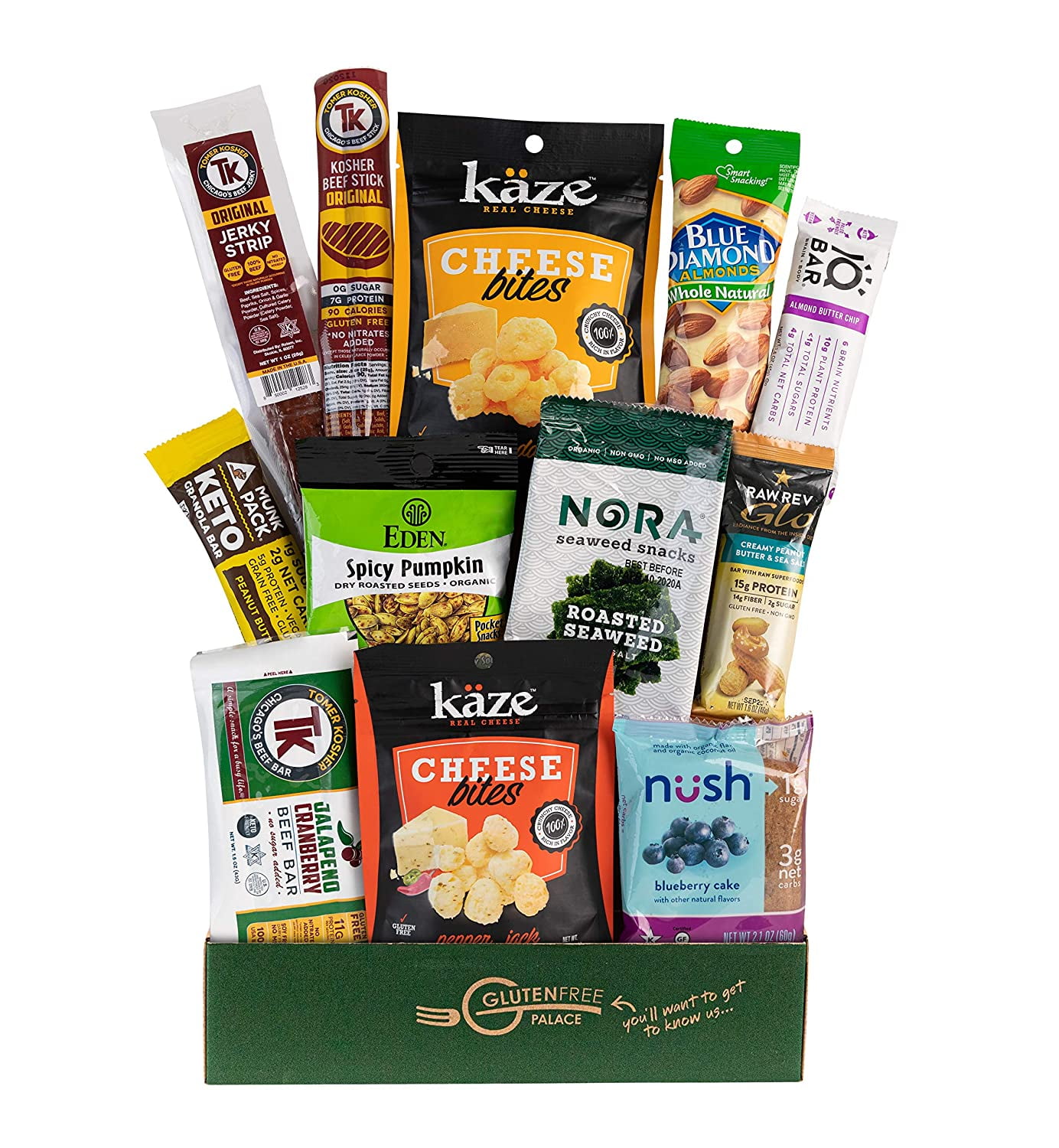 KETO SNACK BOX - Packed with Low Carb (4 G or Less), Low Sugar (2 G or ...
