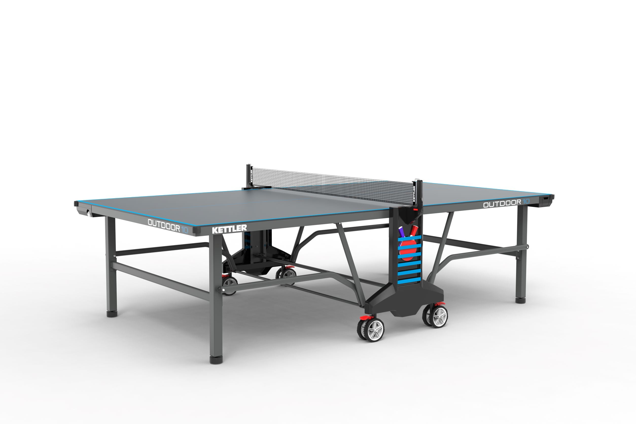 Free Shipping! KETTLER 4-Player Outdoor 10 Table Tennis Set - Walmart ...