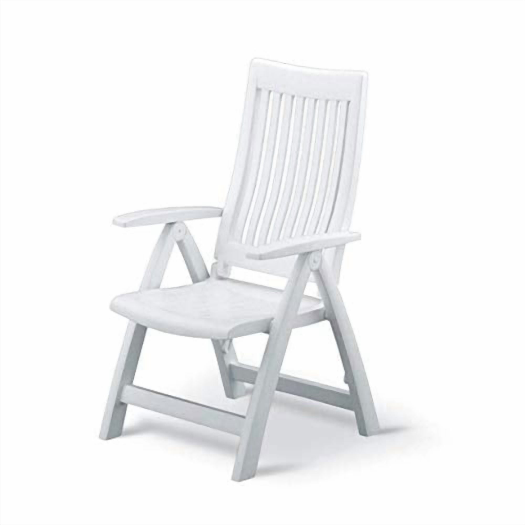 KETTLER Roma High Back Patio Chair with Contoured Back, 4 Reclining ...