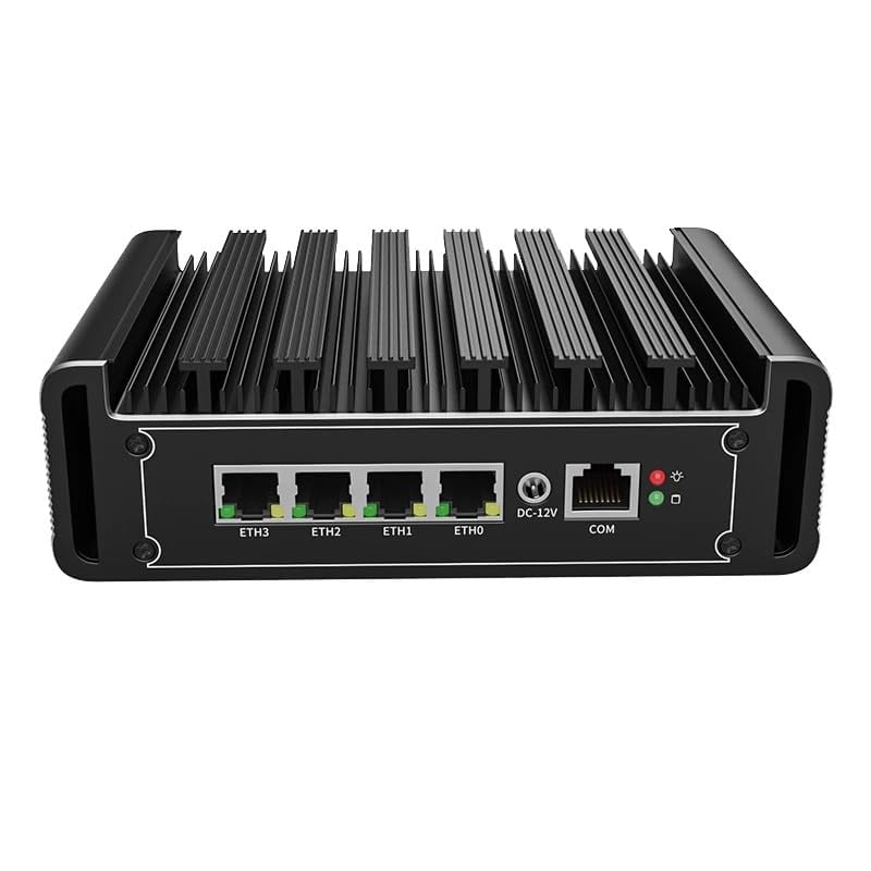 KETUOPU Mini PC Router Firewall Intel N100 up to 3.4GHz, K100L4-S2 ...