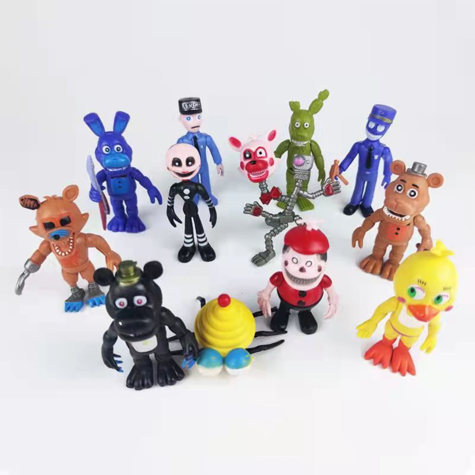 KEVCHE 12PCS Five Nights at Freddy's Action Figures, Cute Action ...