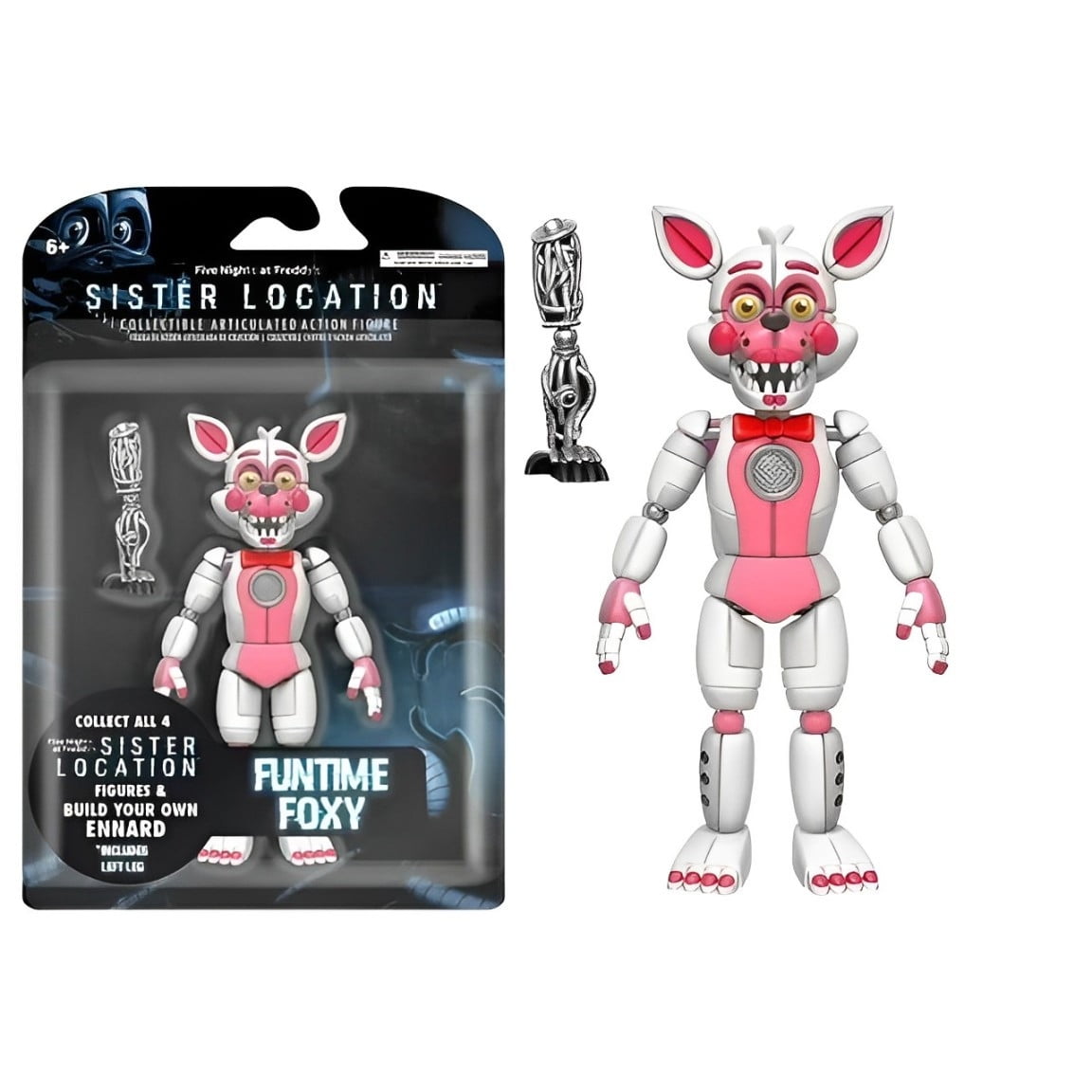 KEVCHE 5" FNAF Action Figures Foxy Toys, Foxy FNAF Figure Five Nights ...