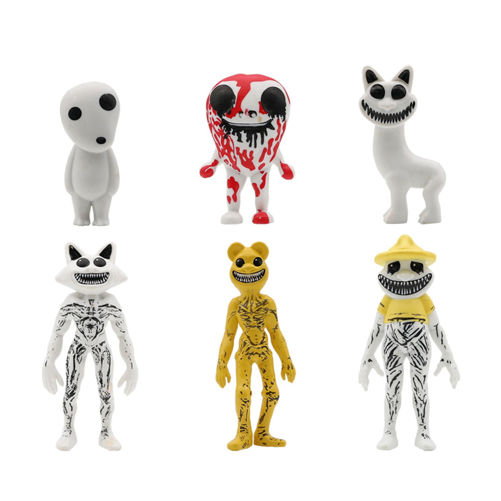 KEVCHE 6PCS Zoonomaly Action Figures Toys, Horrible Game Zoonomaly ...