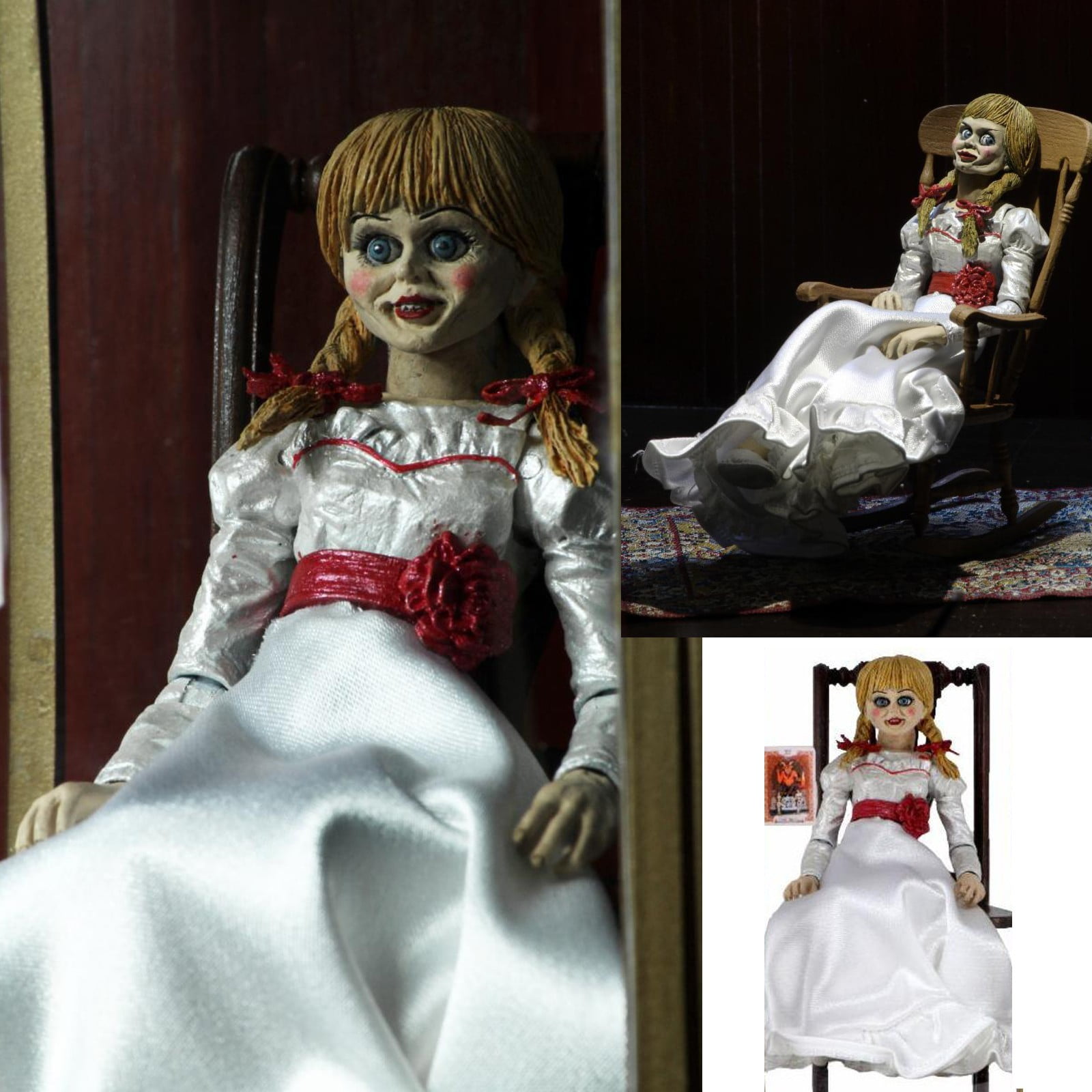 KEVCHE 7.08" Annabelle Action Figure Toys, Horror Moives Annabelle ...
