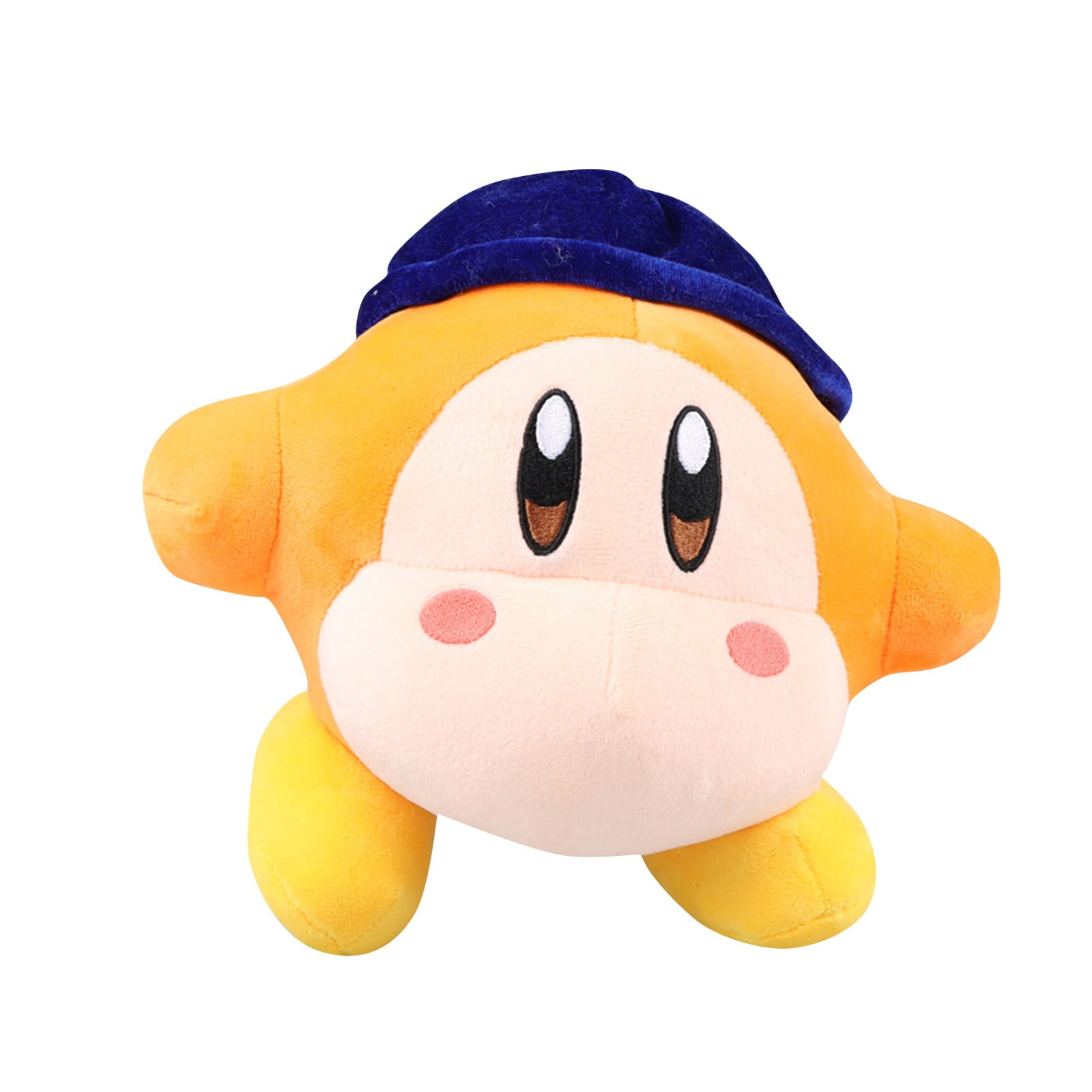 KEVCHE 7" Kirby Plushies Toys, Cute Yellow Squishy Kirby Star Plushies ...