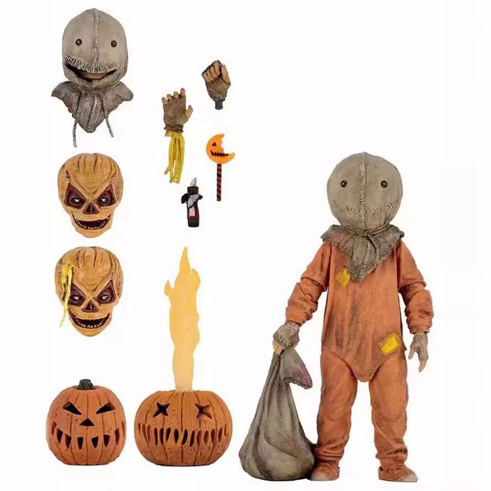 KEVCHE 7" Sam Trick r Treat Action Figure Toys, Horror Figures Trick r ...