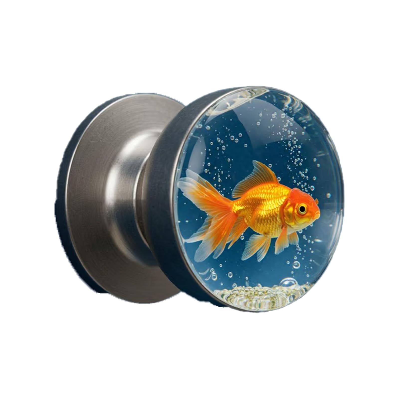 KEVCHE Art Door Knob (Daisy), Resin Molds Art Door Knob, Non-Locking ...