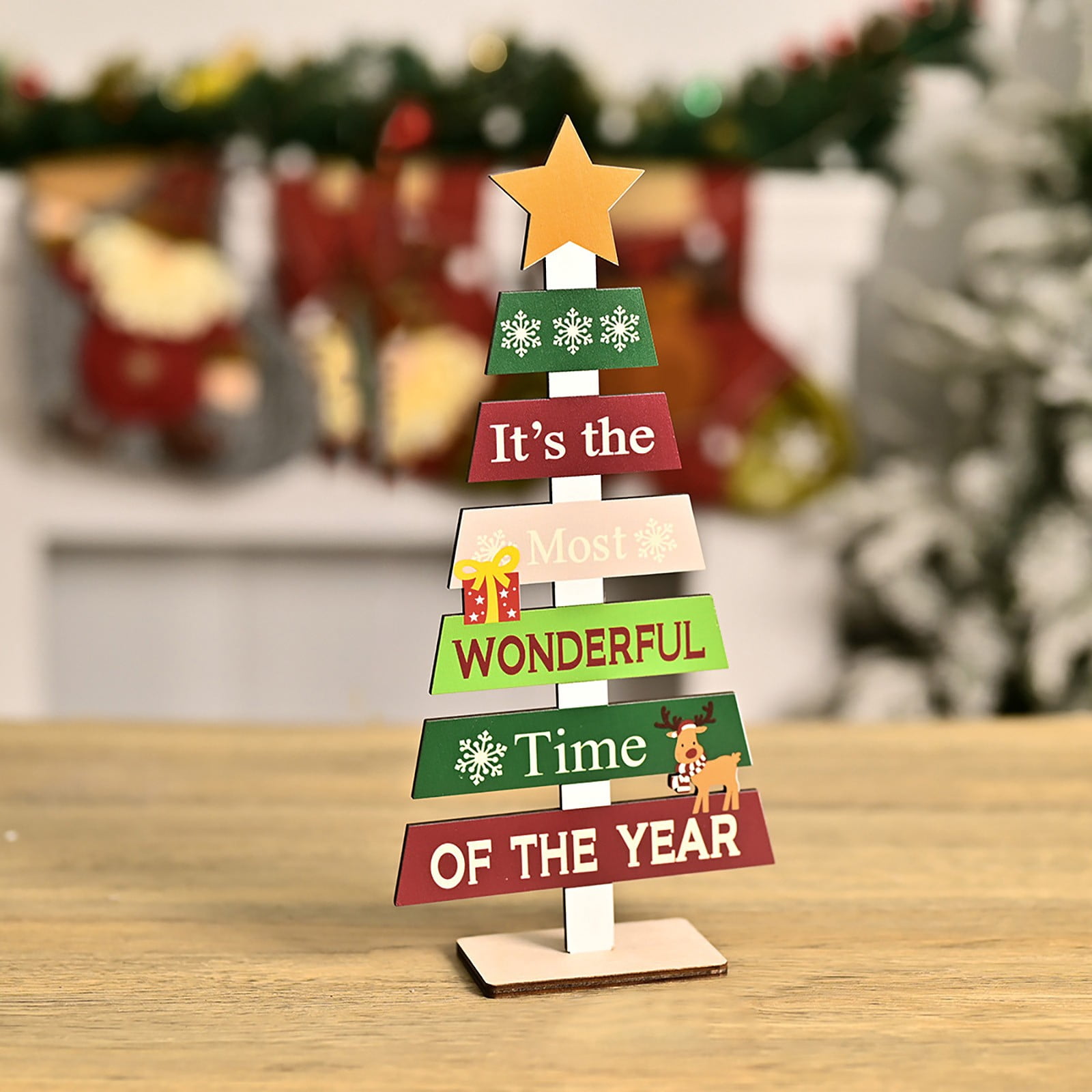 KEVCHE Christmas Decorations 2024 Christmas Tabletop Decor Christmas ...