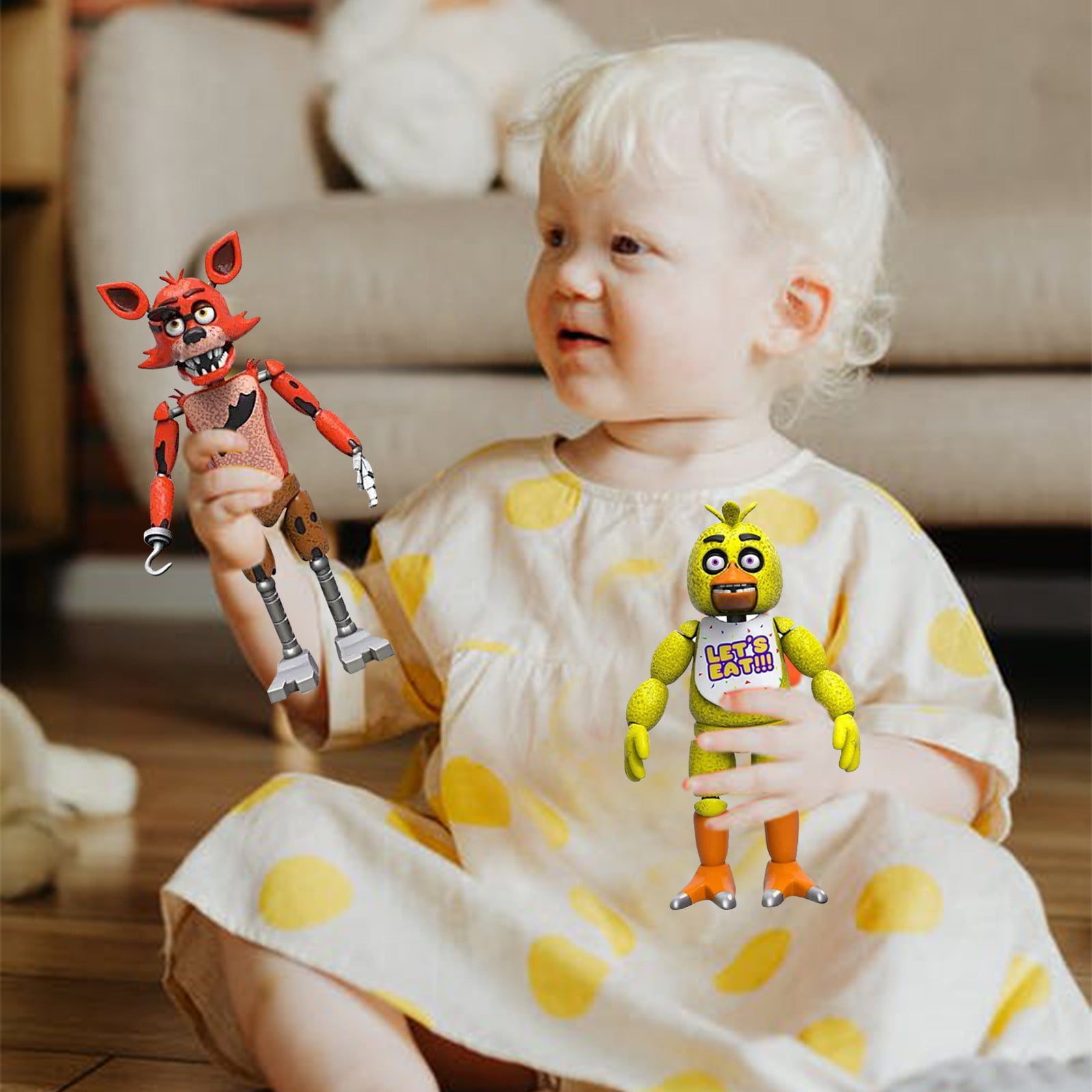 KEVCHE Five Nights at Freddy's Action Figures FNAF Action Figures ...