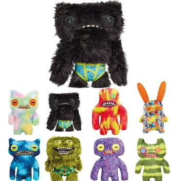 Fuggler, Funny Ugly Monster, 9 Inch Squidge (Grey) Plush Creature with ...