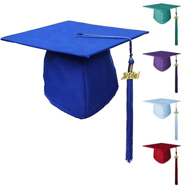 Class Act Graduation Adult Unisex Matte Graduation Cap with Matching ...