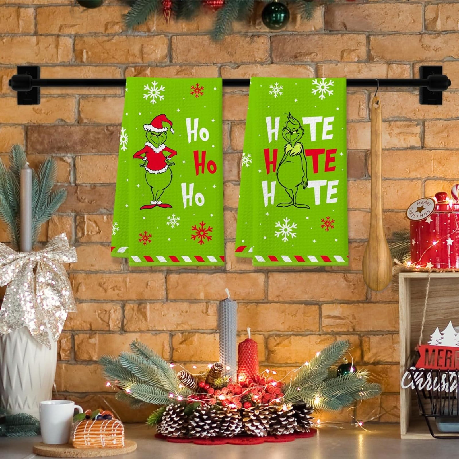 KEVCHE Grinch 2024 Grinch Decorations Christmas Christmas Grinch ...
